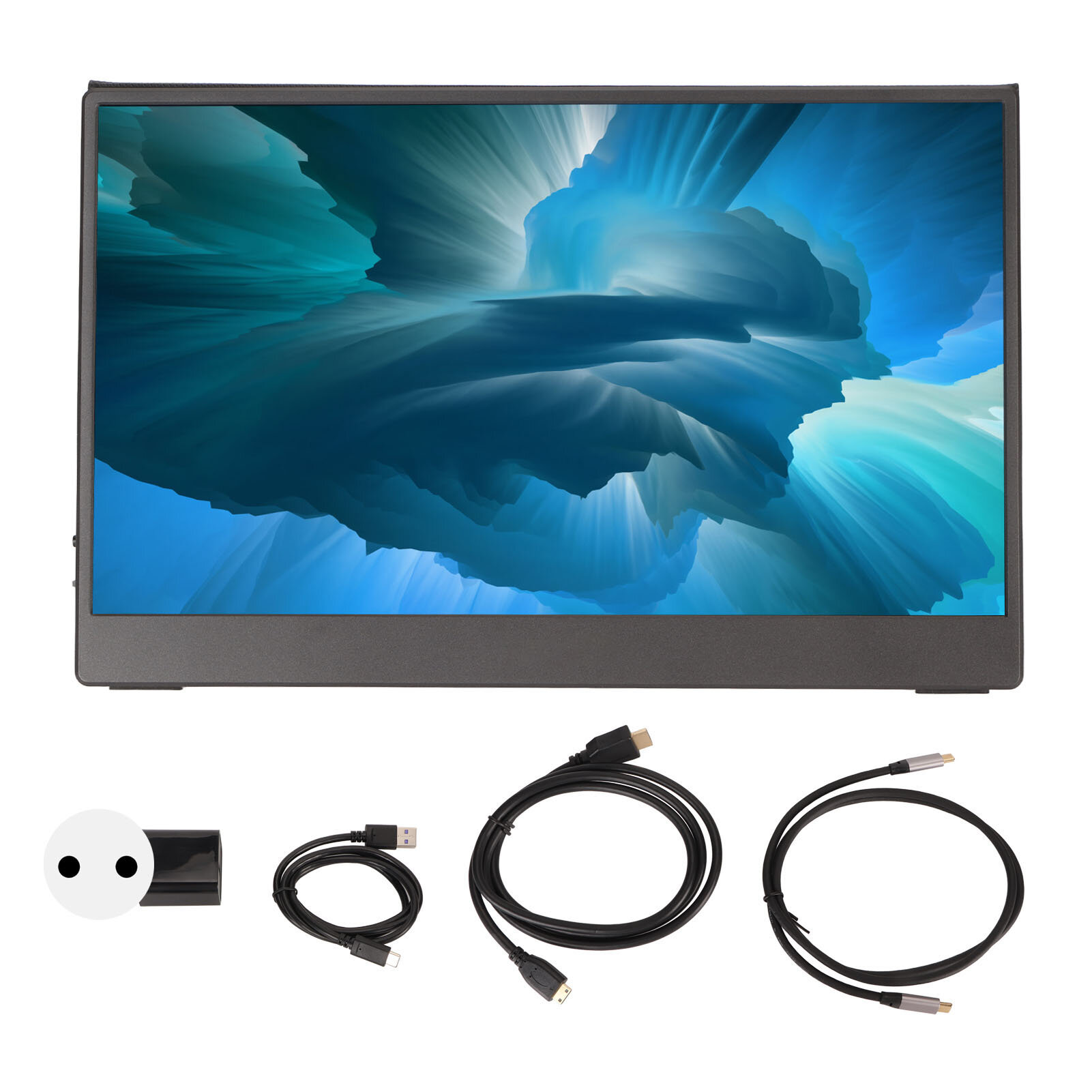 14 дюймовый монитор ноутбука FHD 1080P HDR IPS внешний игровой монитор Mini HD USB C для Xbox EU Plug