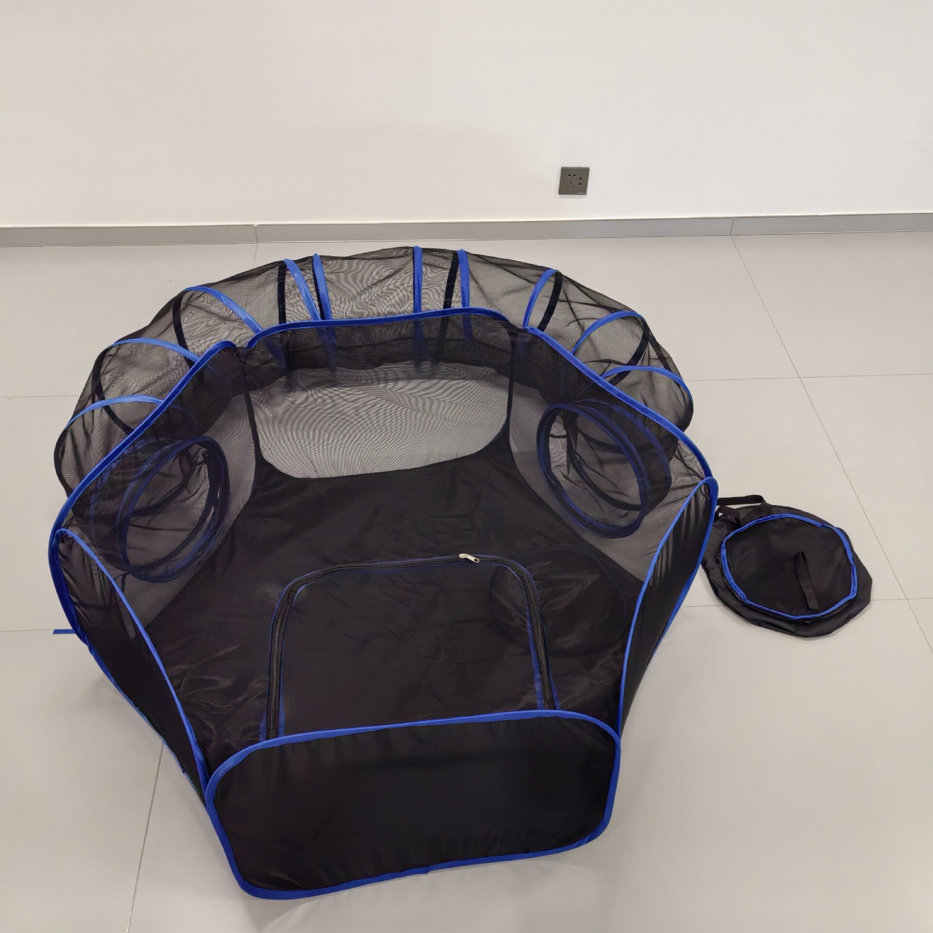 Многоцветная складная кошачья туннельная кровать с закрытой конструкцией для дома, портативная кошачья палатка с