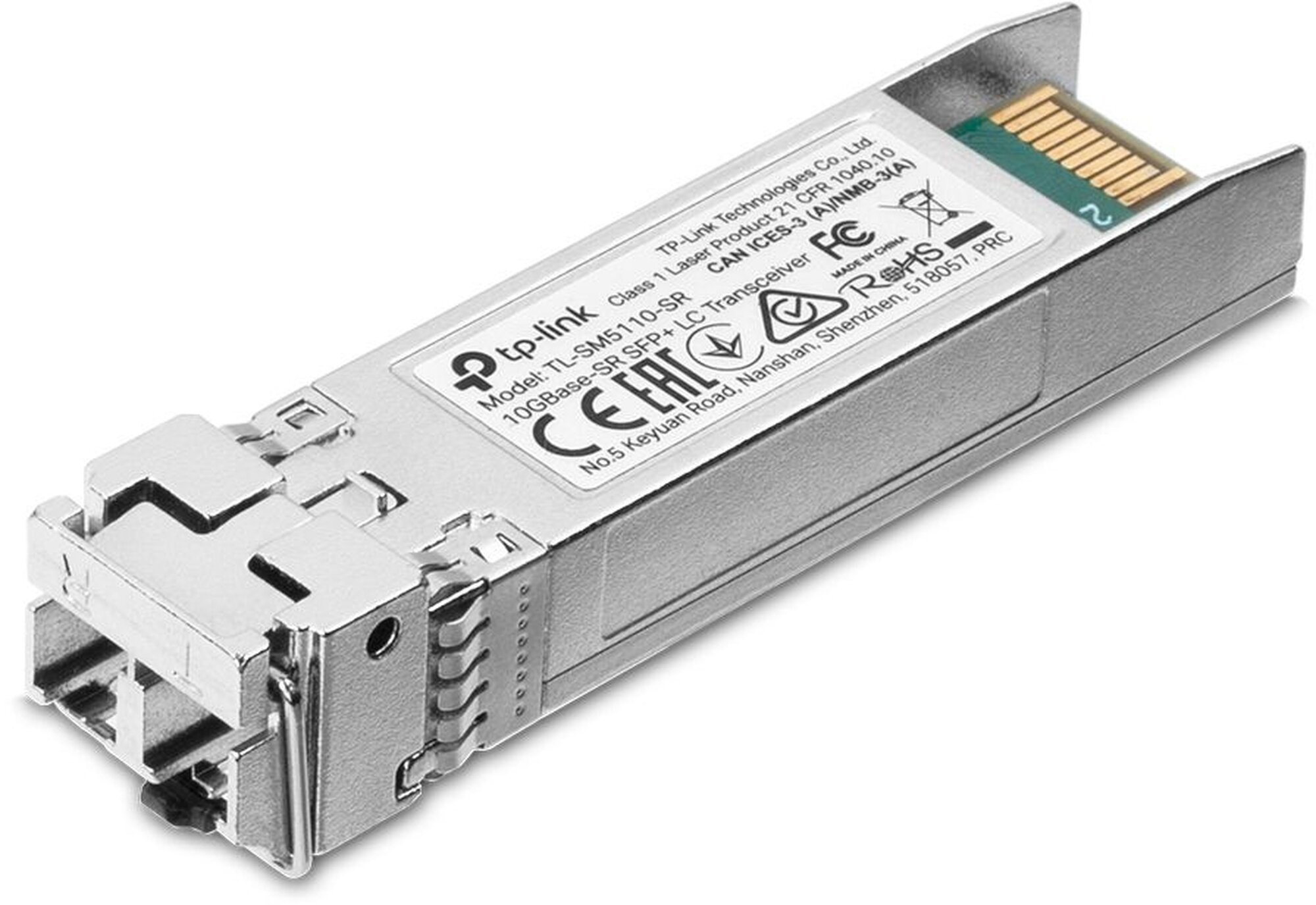 Трансивер TP-Link SM5110-SR, SFP+, высокая скорость передачи данных