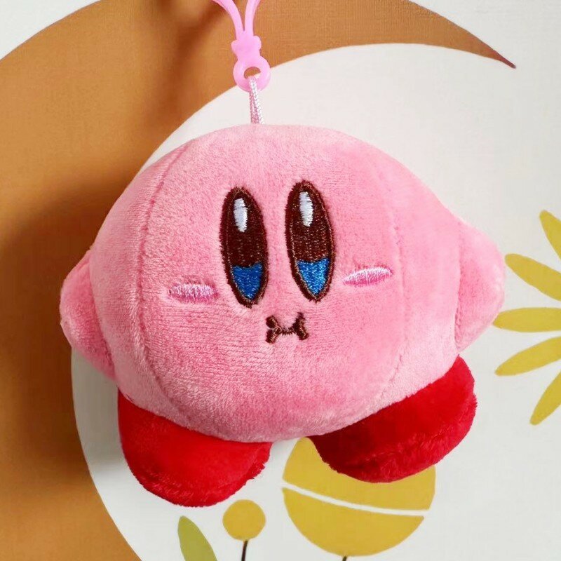 Плюшевая игрушка-подвеска из серии Кирби, кукла для автоматов с игрушками, подвеска для сумки, мини-брелок Нет головной