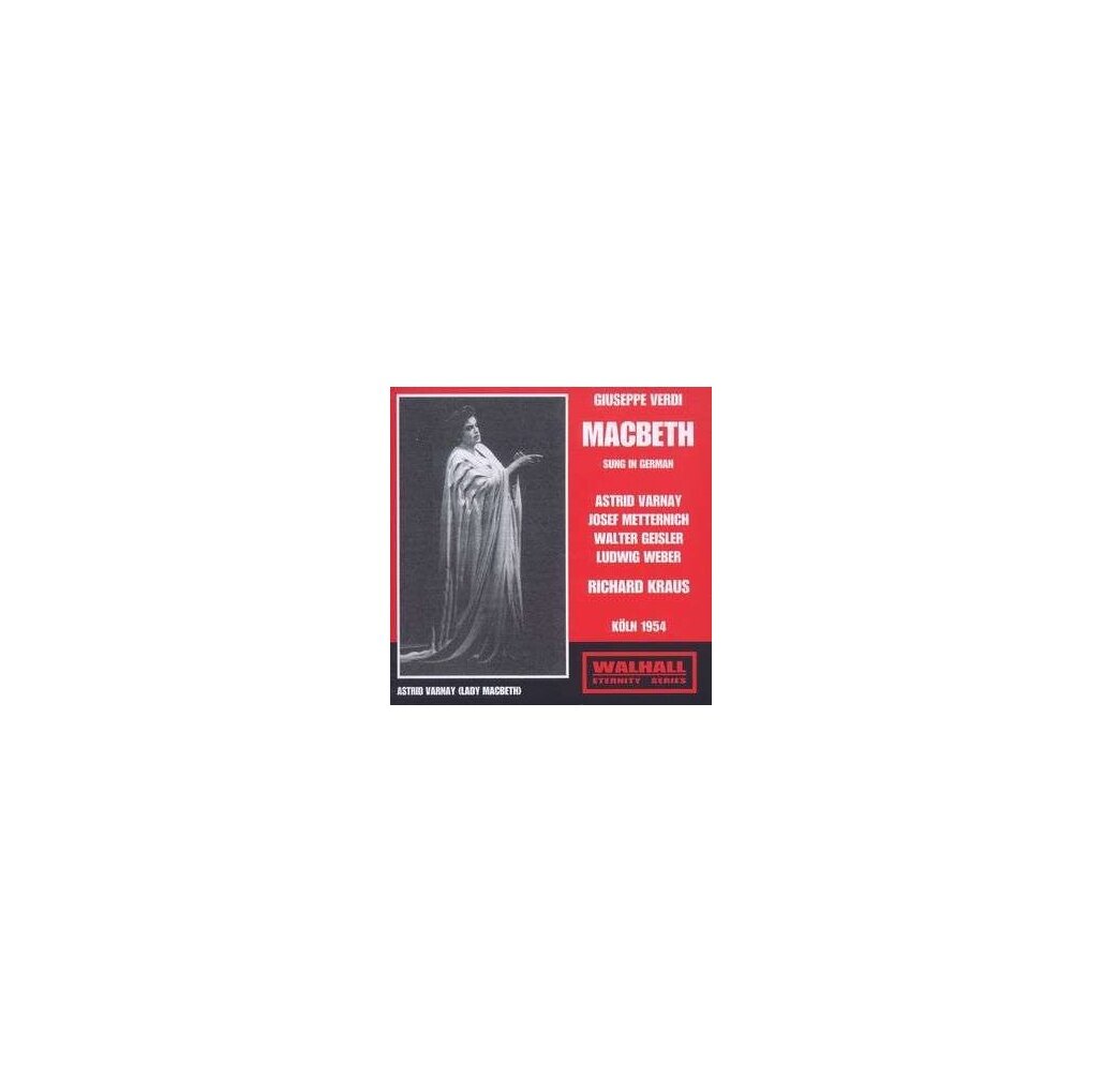Диск Giuseppe Verdi (1813-1901) - Macbeth (in dt.Spr.) (2 CD)
