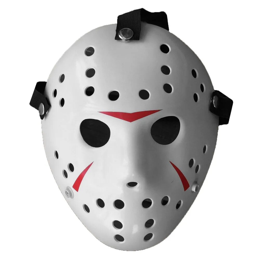 Маска Джейсон Вурхиз Белая. Маска хоккейного вратаря, хэллоуин