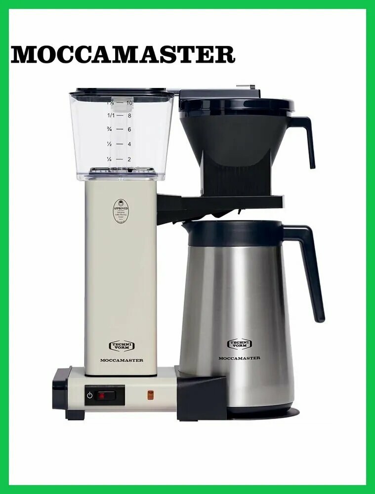 Moccamaster Кофеварка капельная KBG 741 Select, бежевый