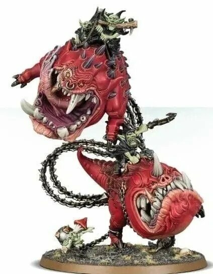 Смола вархаммер 40000 миниатюра Warhammer AOS Mangler Squigs миниатюры днд Фигурка для настольной игры