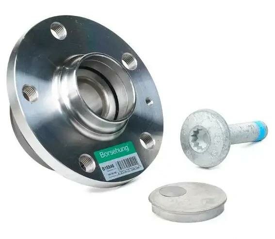 Ступица колеса Borsehung B15946 VW Polo IV, V 01, Passat 05-, Golf 03-, Jetta 05-, Scirocco 08-, Touran 03-, Audi A3 03-, Q3 11-, Skoda Octavia 04-, Superb II 08-, Yeti 09-, Seat Altea 04-, Leon 05-
