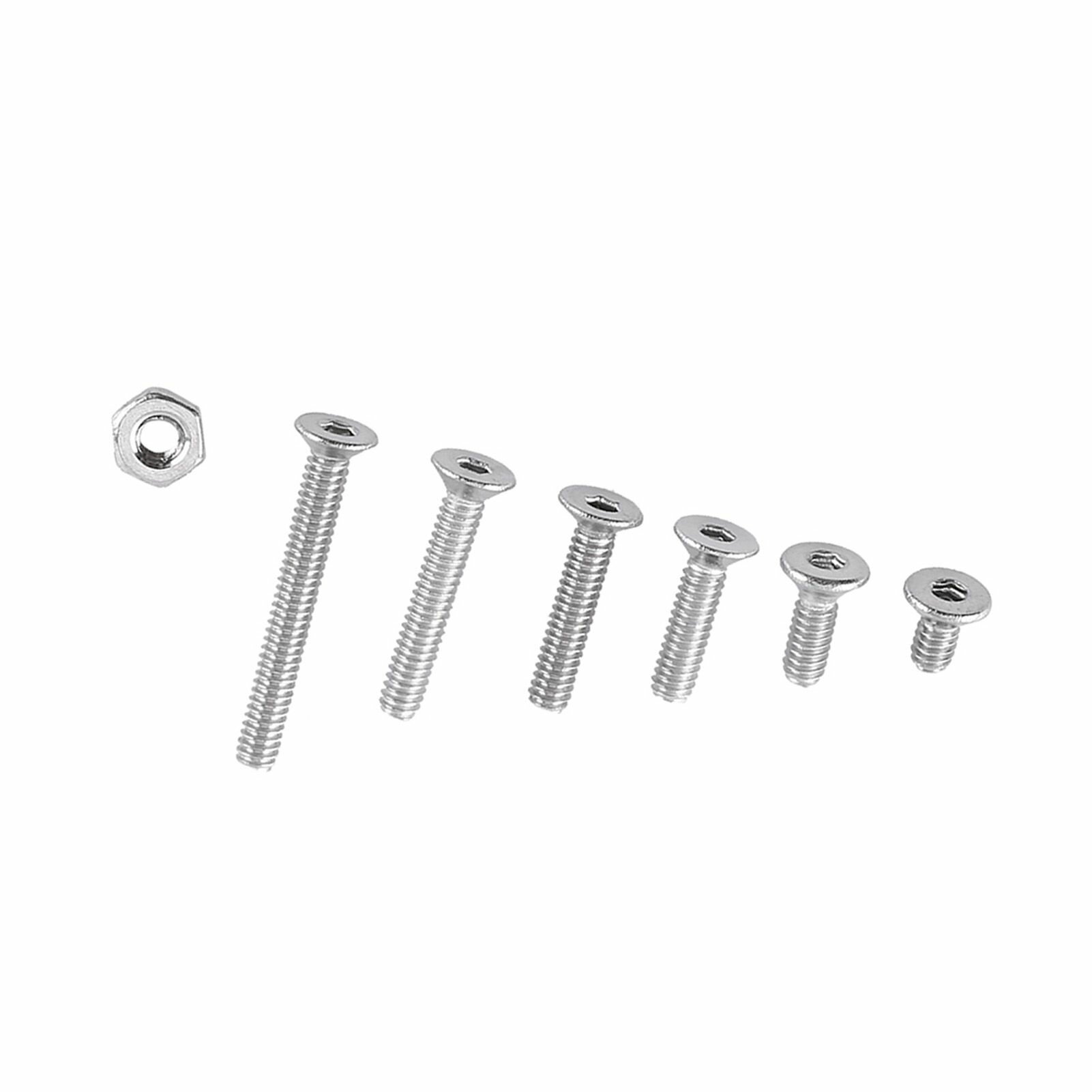 Комбинированный набор болтов и гаек с шестигранной головкой из нержавеющей стали 250шт М2 А2