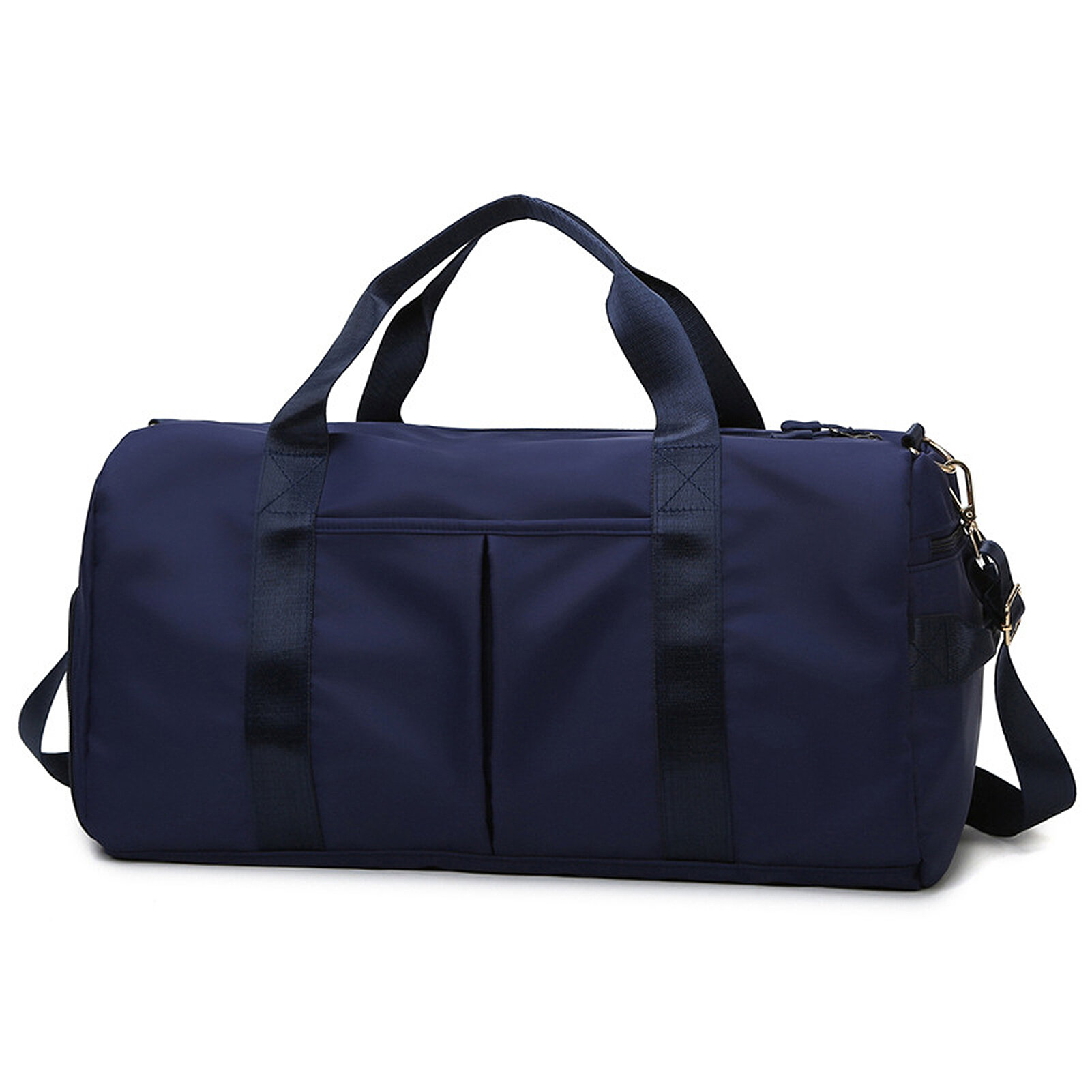 Спортивная сумка для зала с разделением сухого и мокрого, водонепроницаемая дорожная сумка с отделением для обуви, размер 49*23*26 см, вес 450 г, материал Оксфорд + Полиэстер, цвет Розовый/Светло-фиолетовый/Темно-фиолетовый/Черный/Синий/Красный, 1 шт