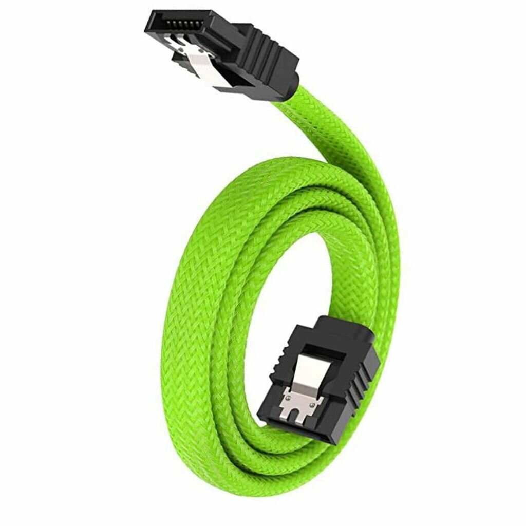 Кабель SATA III 50 см с оплеткой