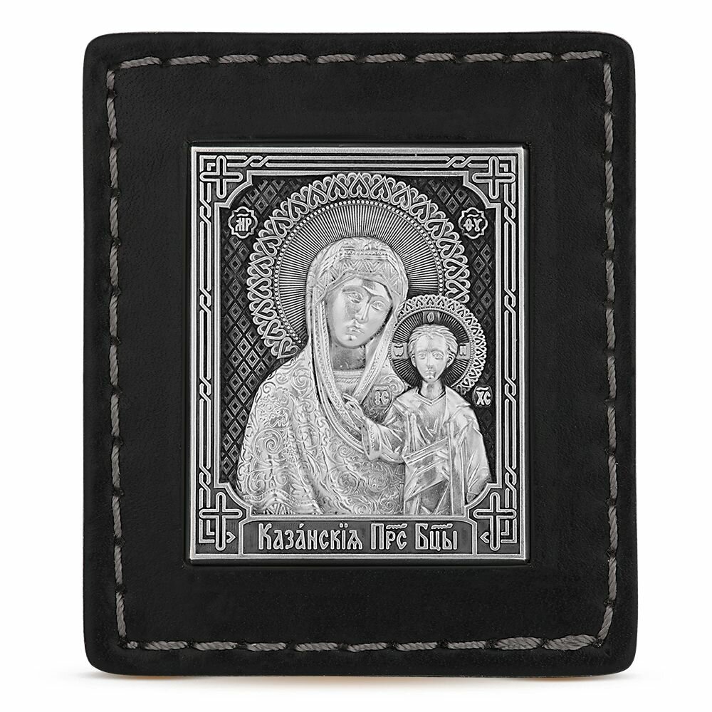 Икона "Казанская Богоматерь" на липком слое