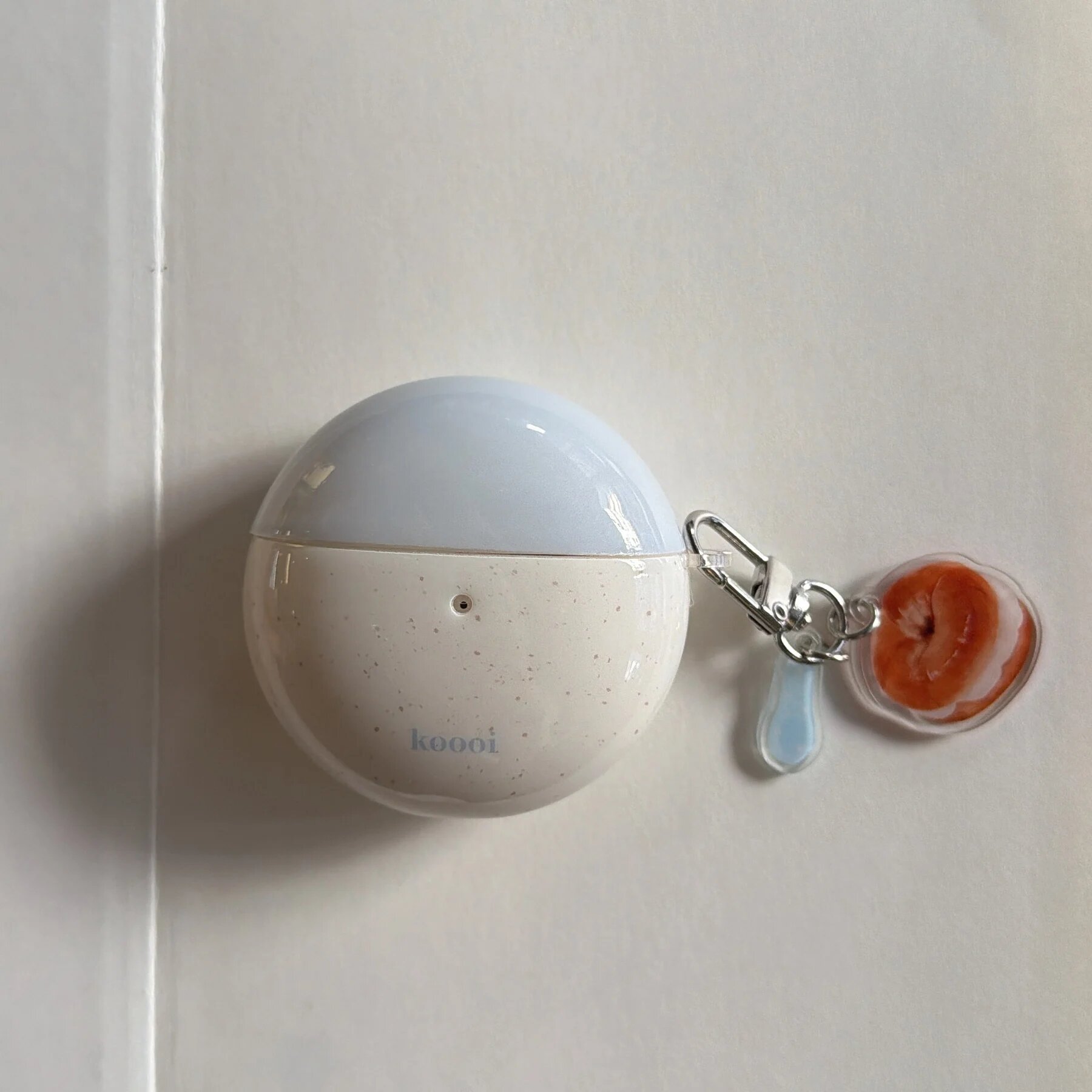 Чехол для наушников Huawei Freebuds FreeClip SE2 SE3 5i 6i 7i FreeClip 2, милый кремовый чехол для наушников Bagel, защитная коробка