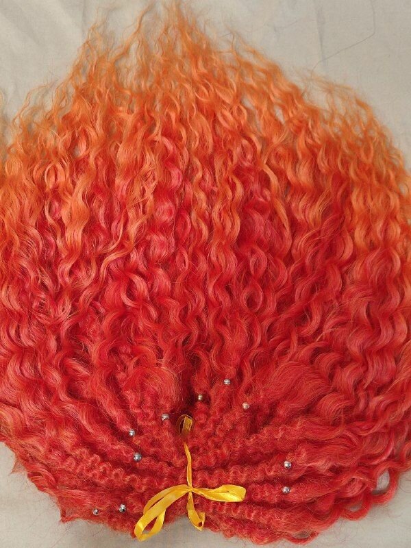 Дредолоконы, афрокудри, дредокудри ручной работы для точечного вплетения