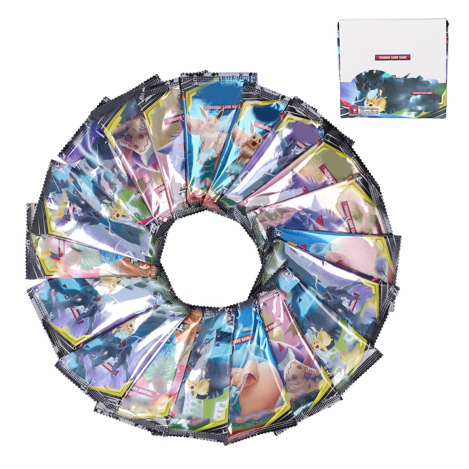 324 листа коллекционных игровых карт, мелованная бумага, блестящие