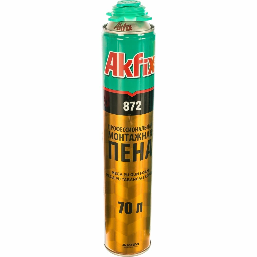 Профессиональная монтажная пена Akfix 872 Mega