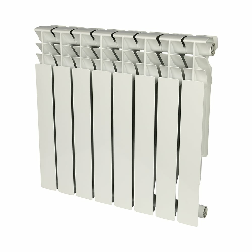 Алюминиевый радиатор ROMMER Plus 500 8 секций RAL9016 89565