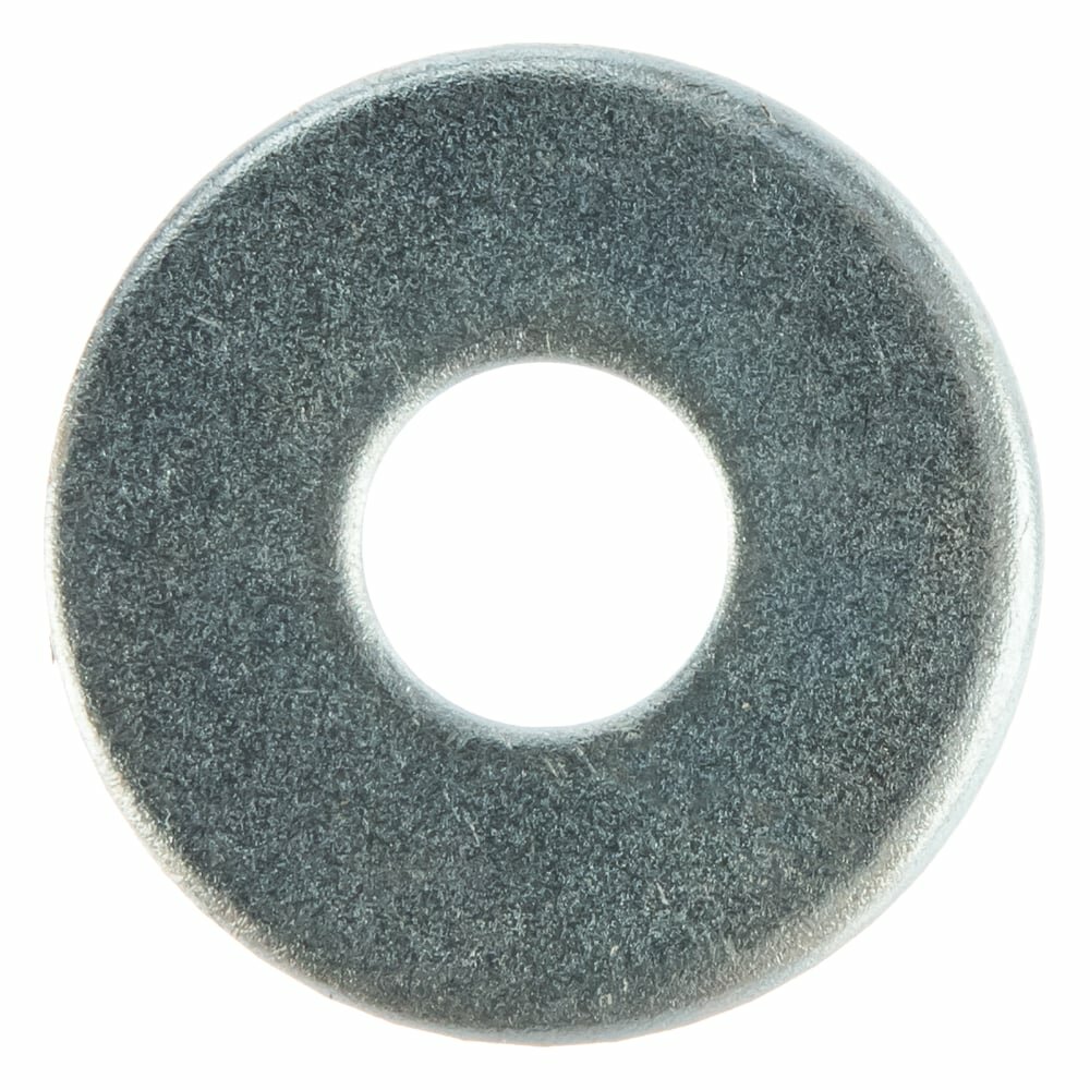 Усиленная оцинкованная плоская шайба Стройметиз 6 DIN9021 (1 кг)