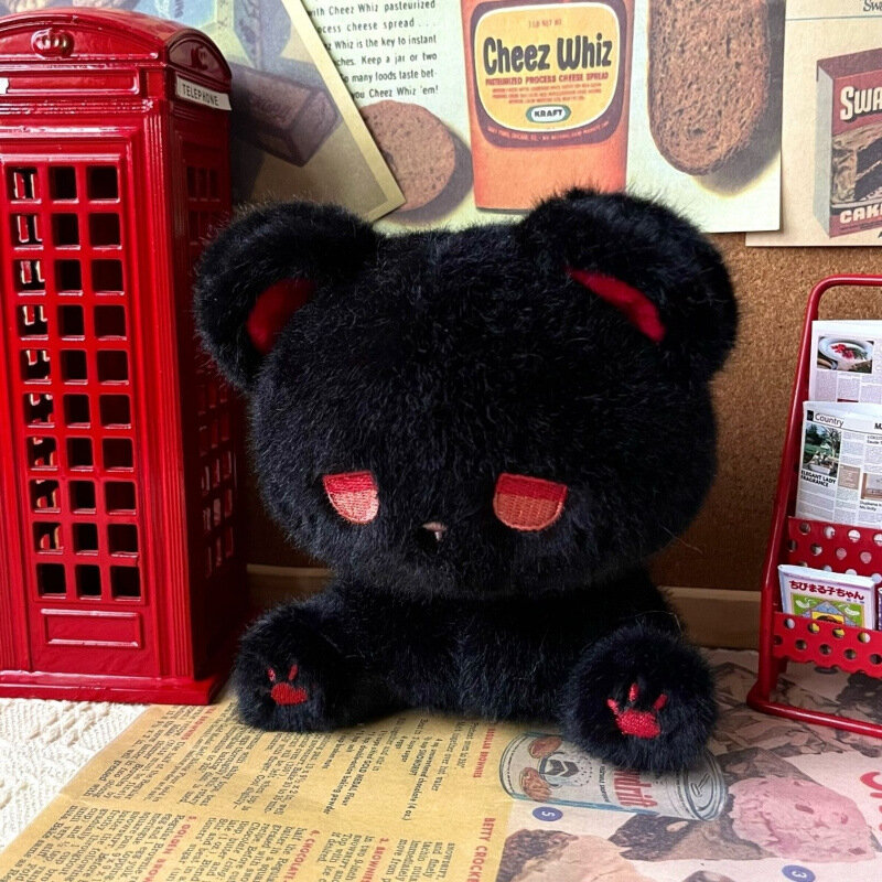 Милая и высококачественная креативная кукла 2026 года, плюшевая игрушка в виде эмо-медведя.