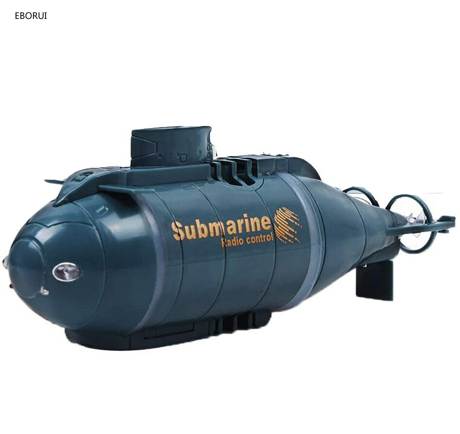 RC подводная лодка скорость лодка дистанционного управления лодка PIGBOAT модель симуляции подарок игрушка дети RC лодка (синий)