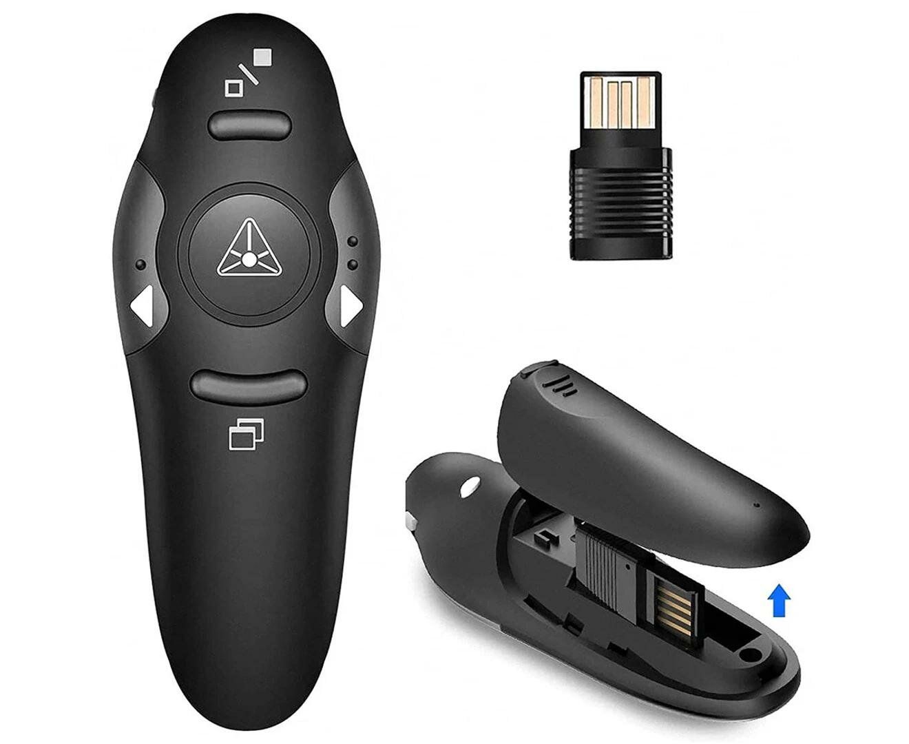 Беспроводной пульт для презентаций, USB пульт управления презентациями, кликер для PowerPoint презентаций для Keynote/Ppt/Mac/Pc