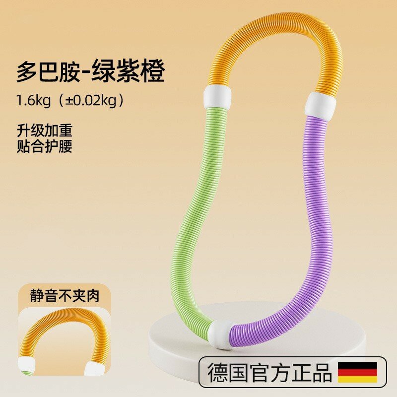 Хула-хуп с весом для пружинного упражнения на животе для женщин, артефакт для похудения живота, мягкий хула-хуп для фитнеса и снижения веса