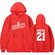 Красная толстовка New York Admirals Hunter 21 XXL