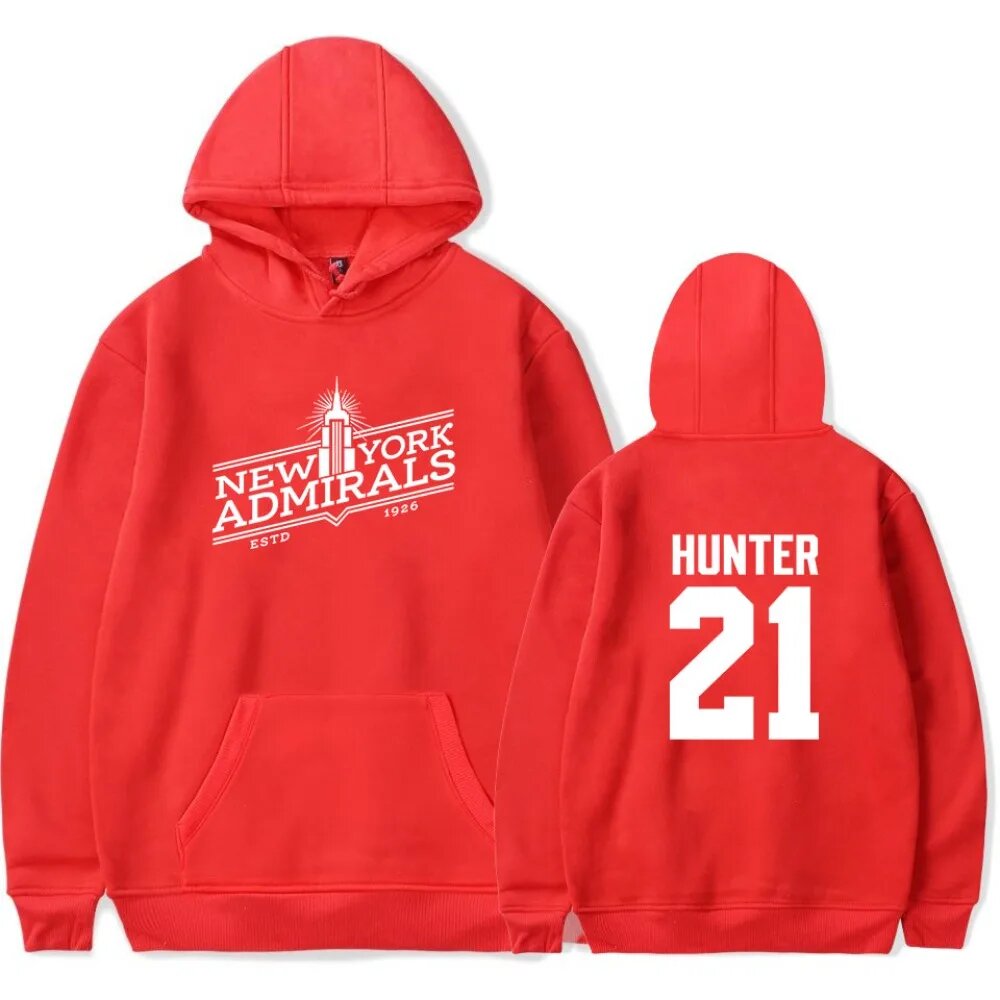Красная толстовка New York Admirals Hunter 21 XL