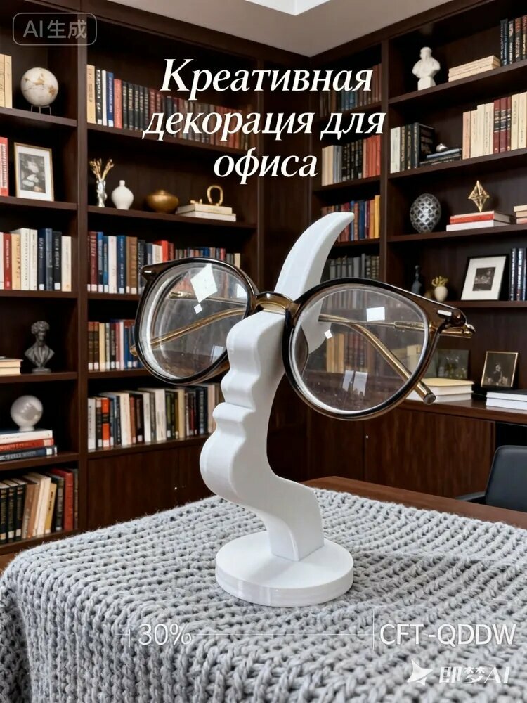 Подставка декоративная для очков, 1 шт.