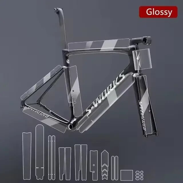 Защитная пленка для рамы велосипеда из ТПУ Road Glossy