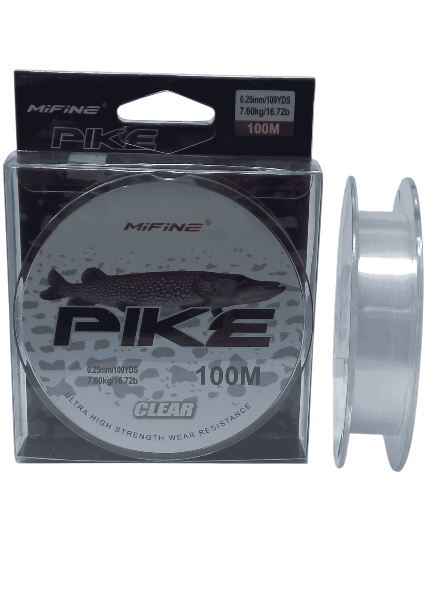 Леска MiFine Pike NB25 0,25 100м 7,6кг