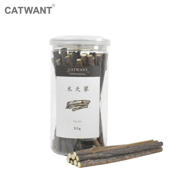 【CATWANT Cat Farm】Деревянная игрушка для кошек в виде личинок полигонума, сублимированная, для самостоятельных игр