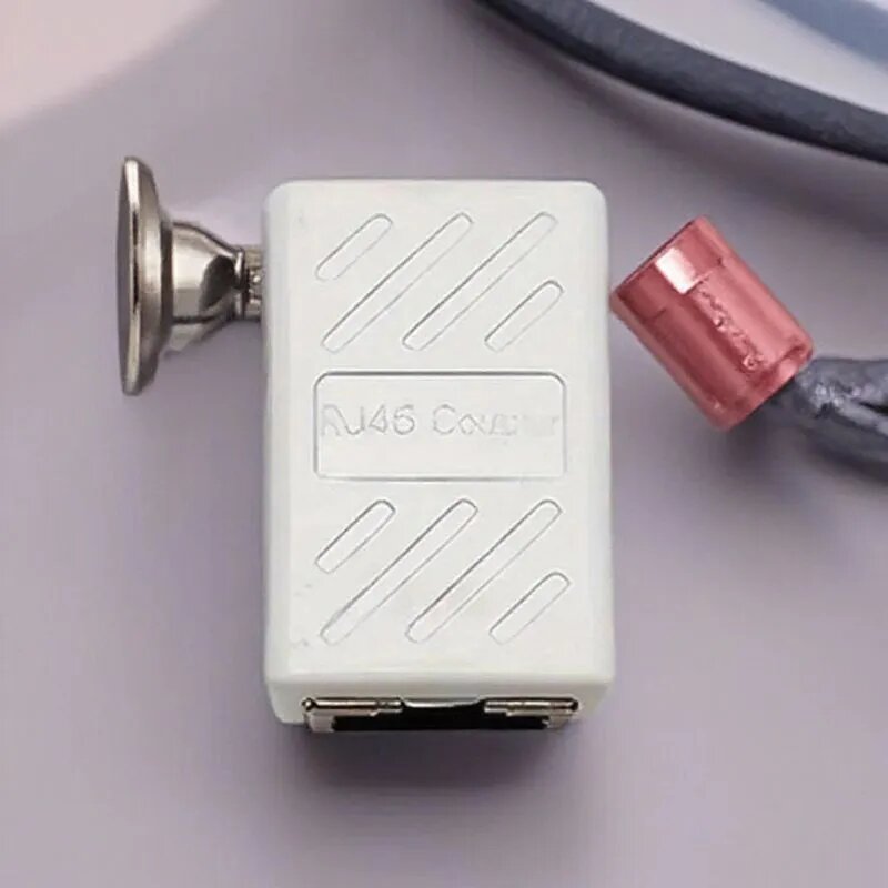 RJ45 Ethernet Каплер, Адаптер удлинителя кабеля Cat7/Cat6/Cat5e, Женский к Женскому