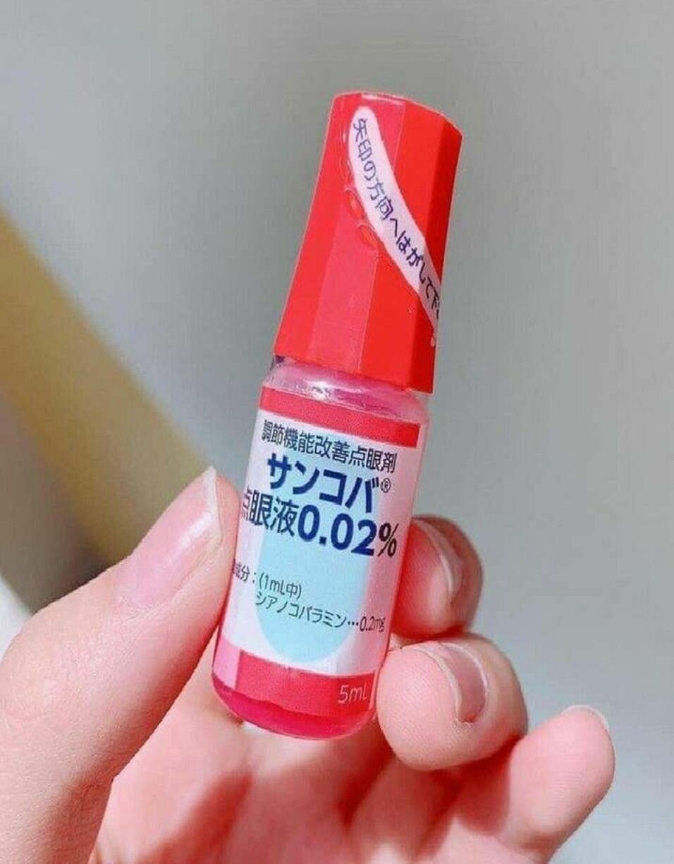 Santen Sancoba 5ml. Япония