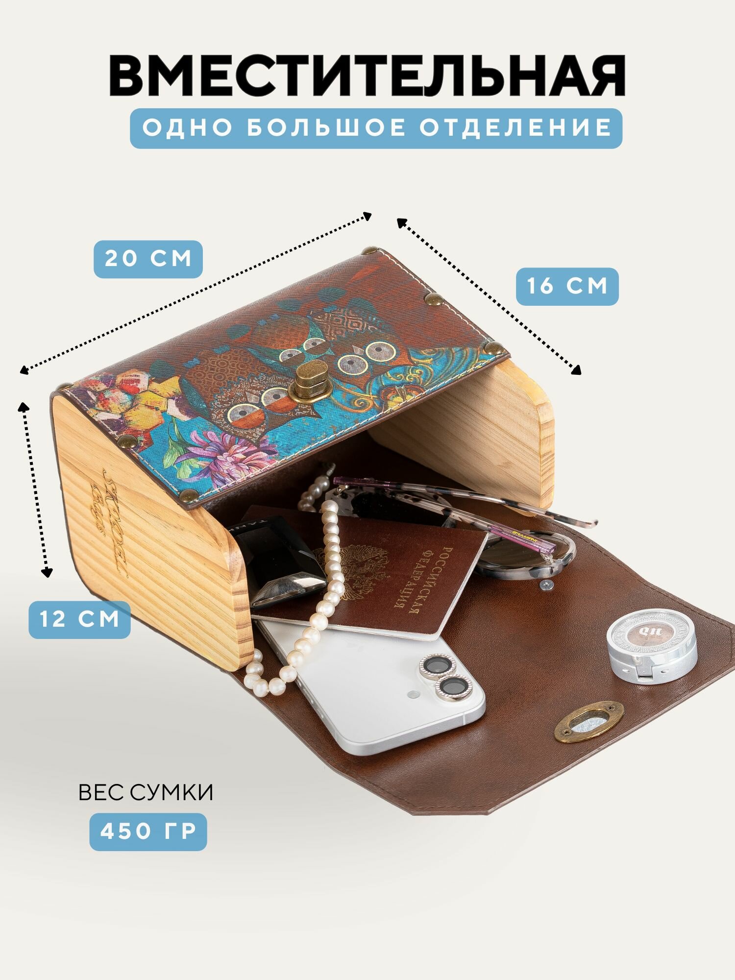 Сумка кросс-боди SKYDEL Bags — фото 1