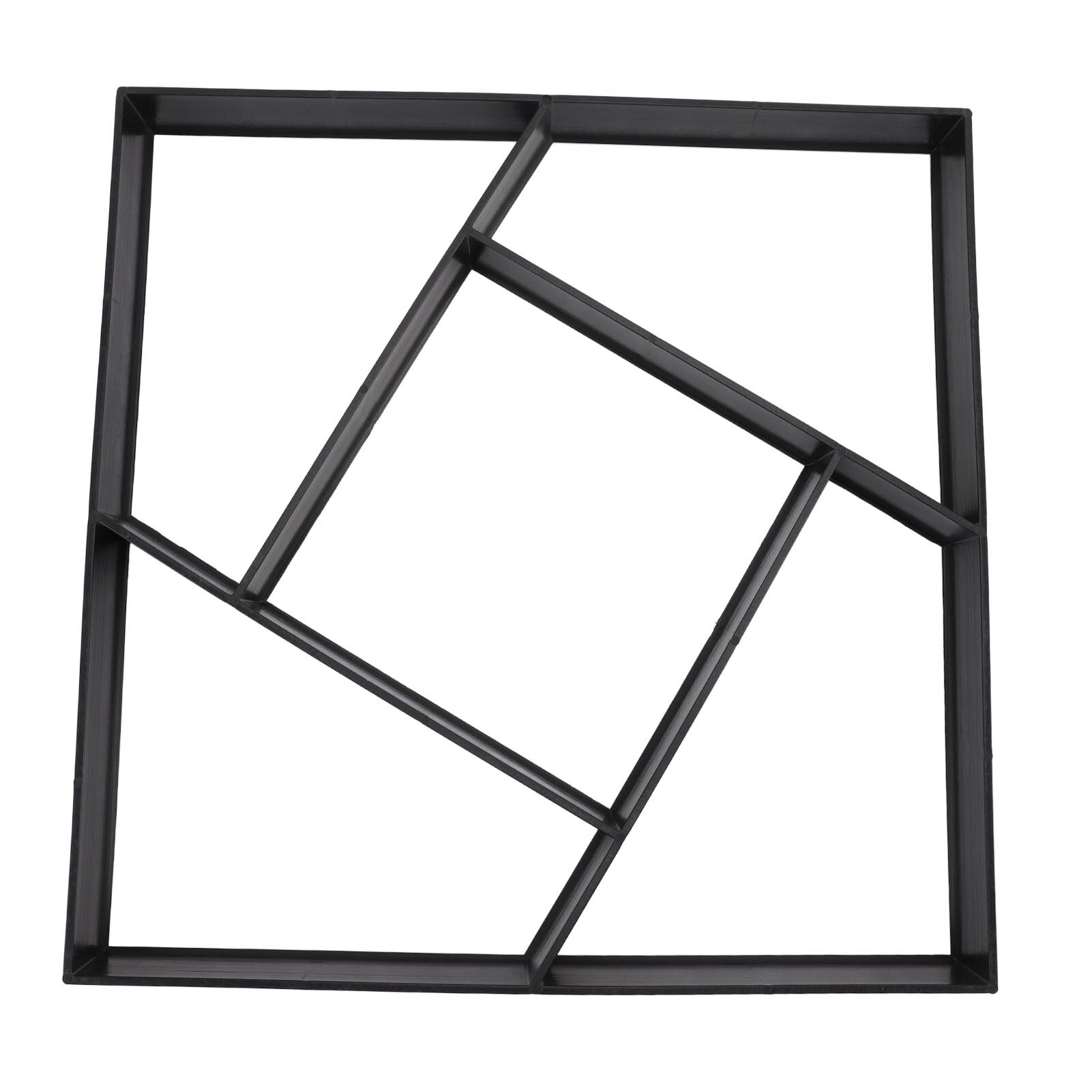 Форма для изготовления многоразовых бетонных дорожек диаметром 40 см, для газона, патио, двора, сада и других открытых пространств.