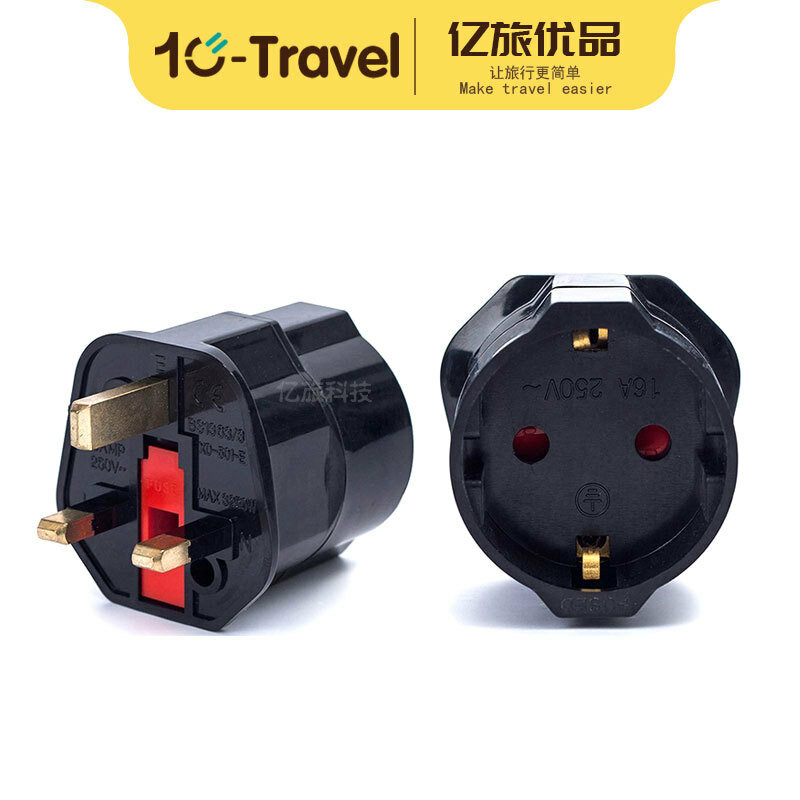 Вилка в британском стиле, вилка в европейском стиле, вилка в немецком стиле, вилка в британском стиле, адаптер в