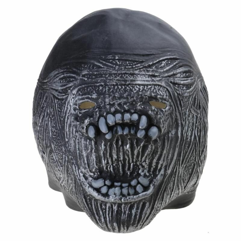 Маска для Хэллоуин страшная для женщин и мужчин, Черный