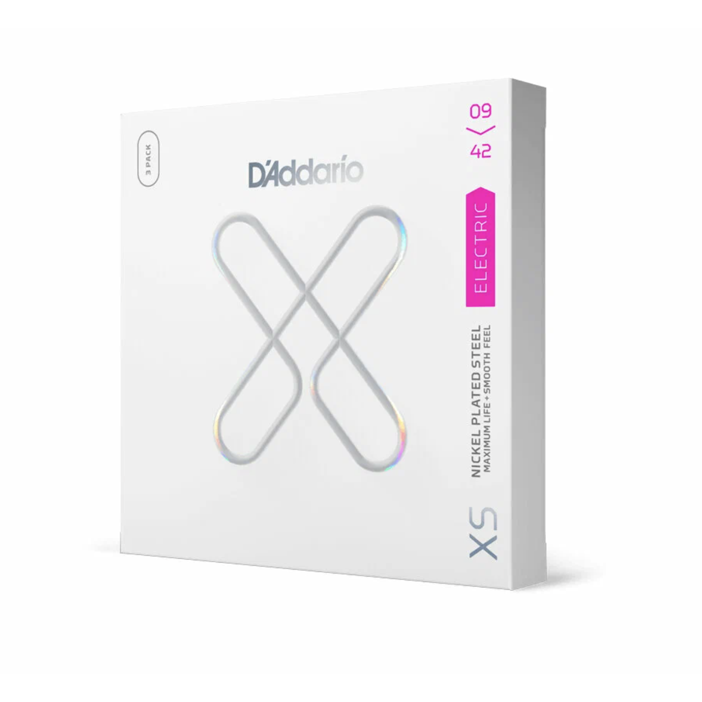 3 комплекта струн для 6-струнной электрогитары 9-42 DAddario XSE0942-3P