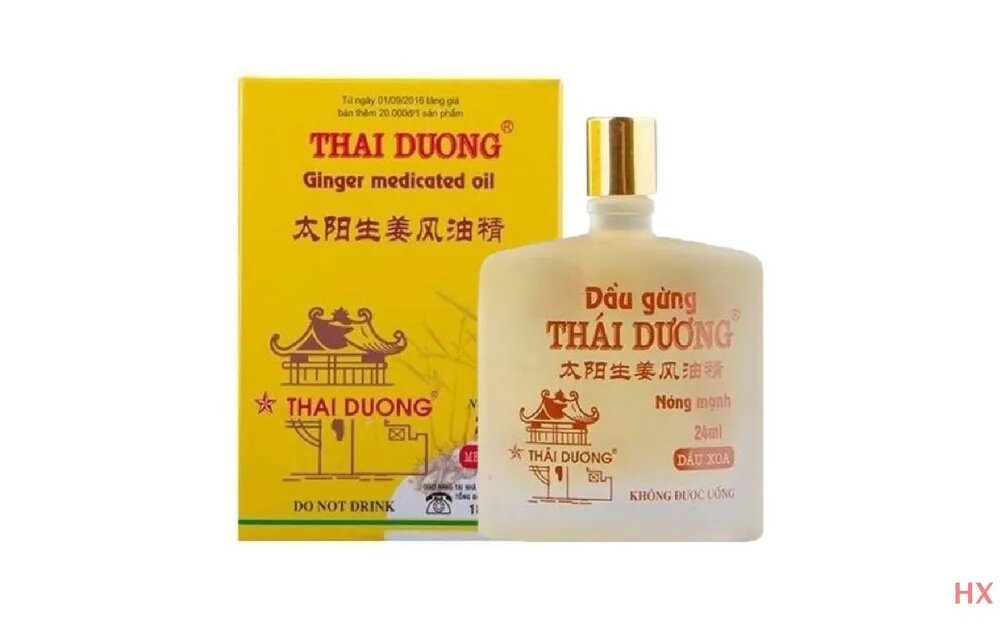 Имбирное масло Thai Duong Dau Phong Thap Gung, 24 мл, Вьетнам