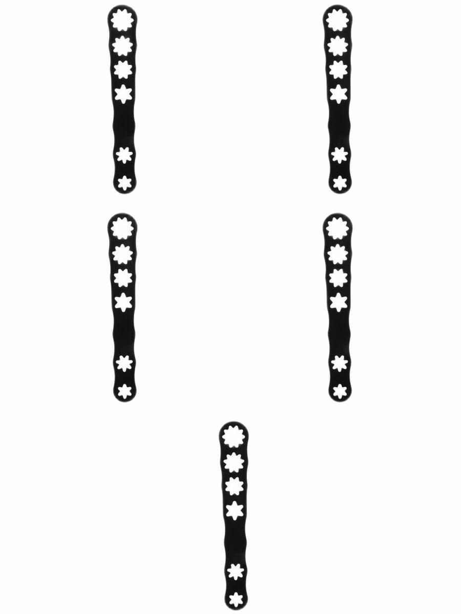 Мини-ключи из металла для натяжения цепи 5 шт чёрного цвета для ремонта мотоциклов и минибайков