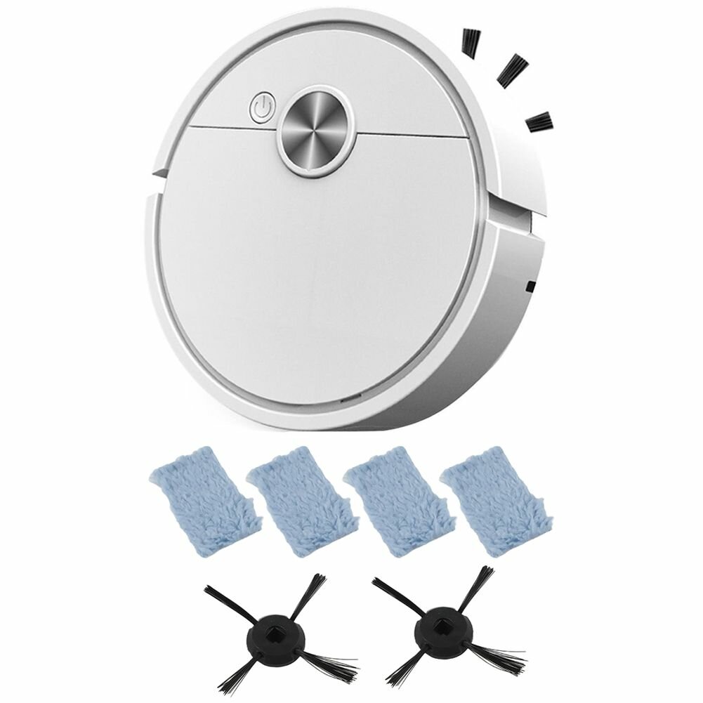 Робот-пылесос 3 в 1 для подметания и влажной уборки полов smart sweeping robot