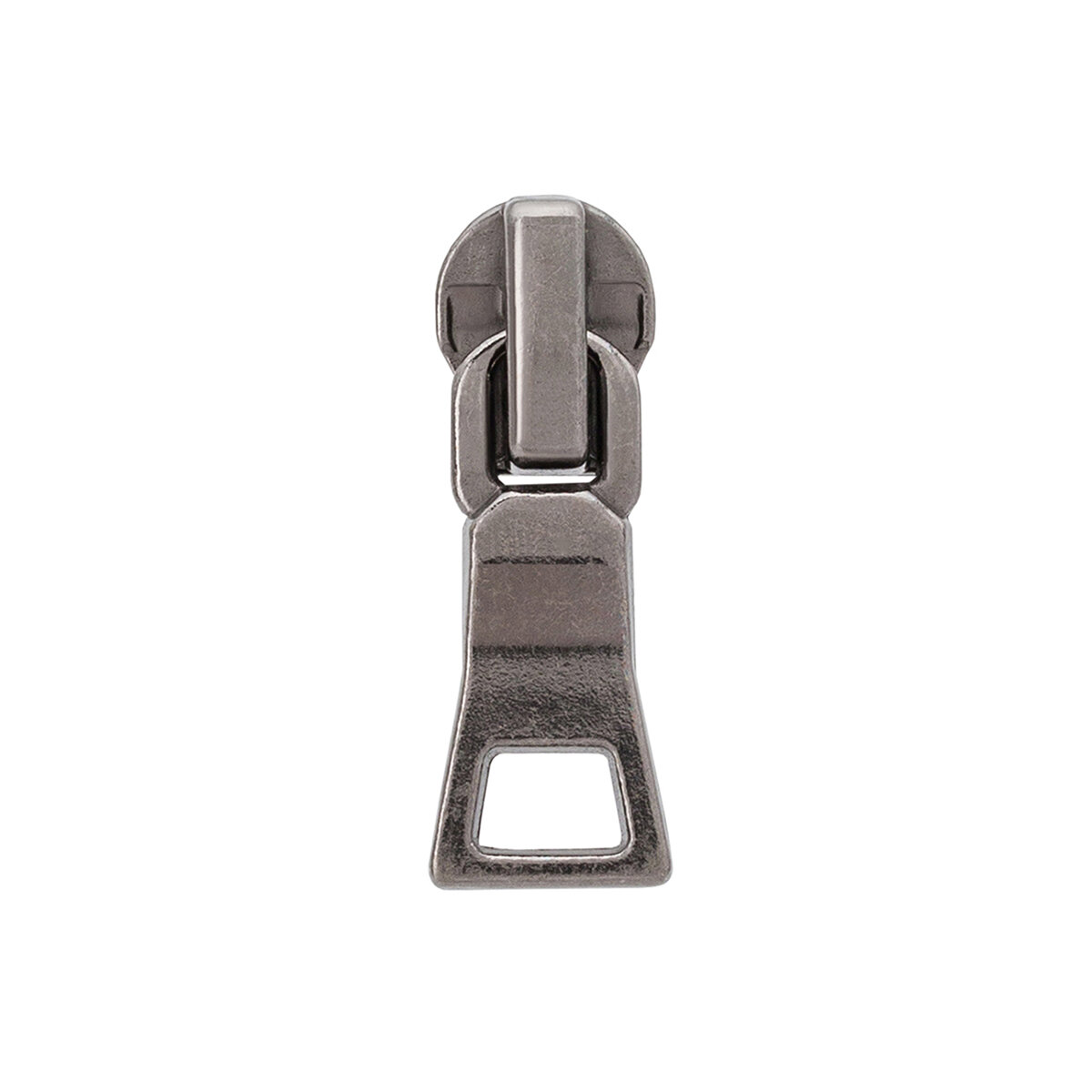 Бегунок для молнии, слайдер A/L для металлической молнии Т3, цвет черный никель, 20 штук