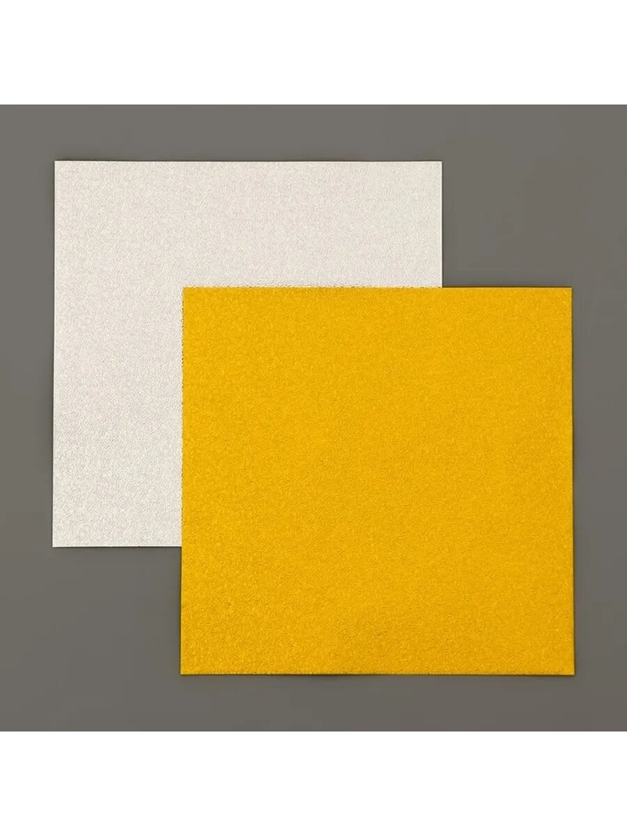 Лимонное золото: фольга для конфет, 10x10 см, 100 шт.