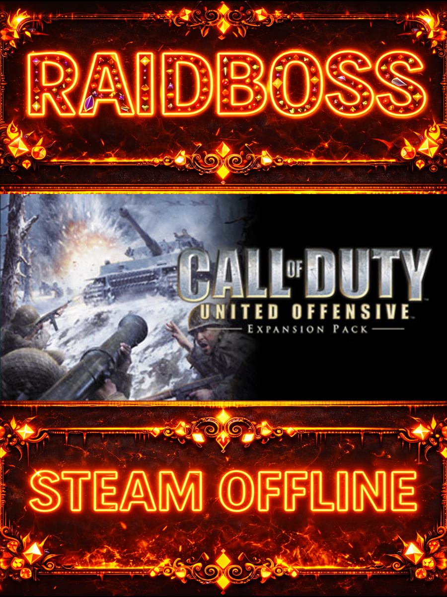 CALL OF DUTY UNITED OFFENSIVE игра на аккаунте для ПК с OFF активацией для Steam (PC) РФ + СНГ