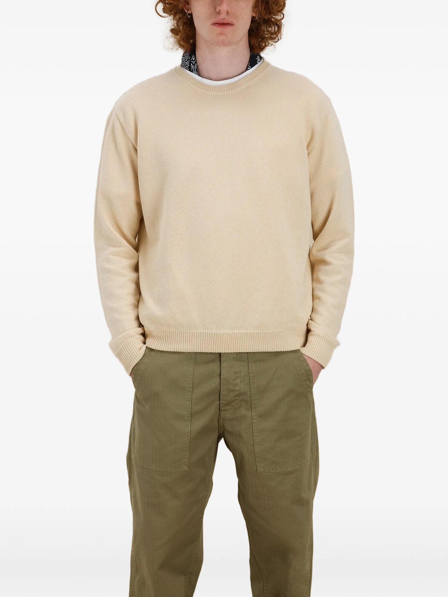 Свитер FORTELA Crew-neck sweater, размер 46, , разноцветный — фото 1