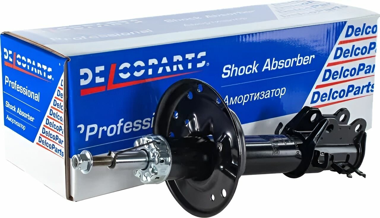Стойка амортизационная DELCOPARTS 19351091 передняя левая Nissan Qashqai, X-Trail
