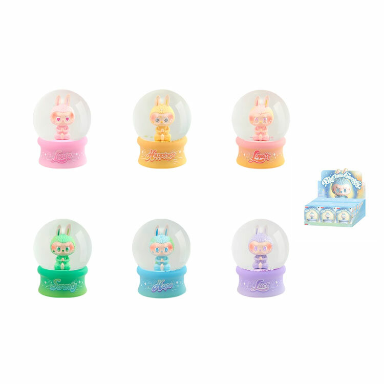Коллекционная игрушка унисекс POP MART Labubu The Monsters Big Into Energy Series Хрустальный шар любви, 6 шт.