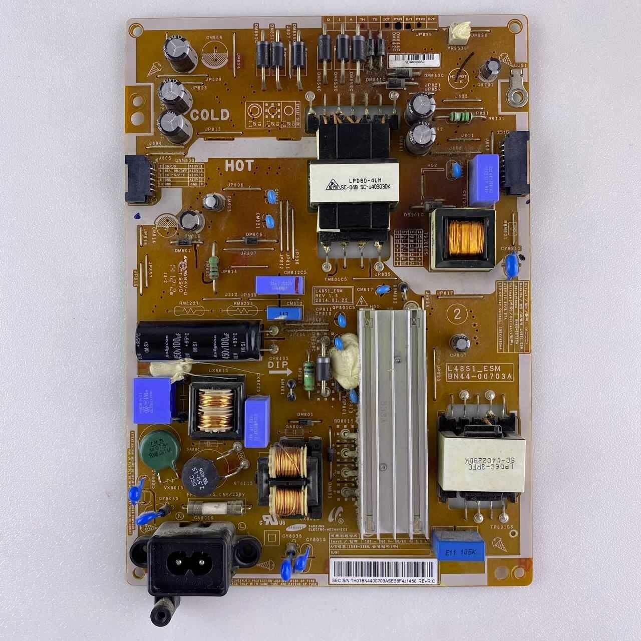 Блок питания PSU: BN44-00703A L48S1_ESM REV1.3 для телевизора UE48H5270AU