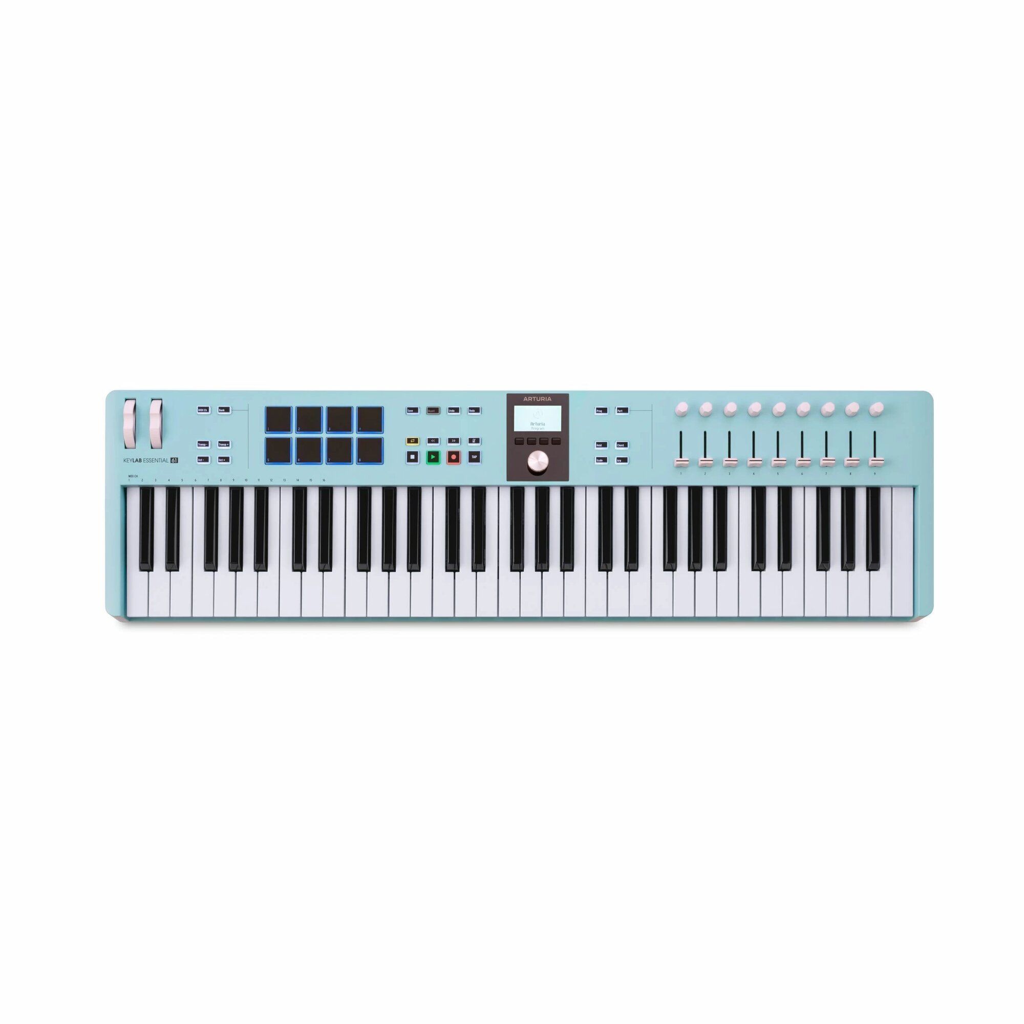 MIDI-клавиатура Arturia KeyLab Essential 61 MK3 Aquamarine