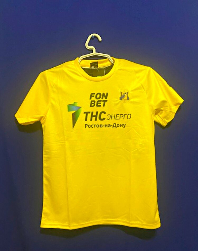 Ростов подростковая размер 30 ( на 15-16 лет ) форма комплект ( майка+шорты ) фк футбольного клуба Ростов-на-Дону жёлтая