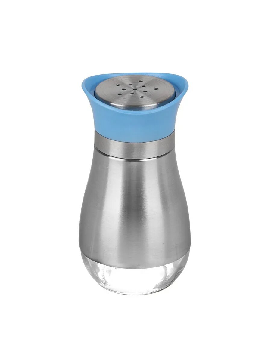 Стеклянная солонка с нержавейкой — стиль и практичность