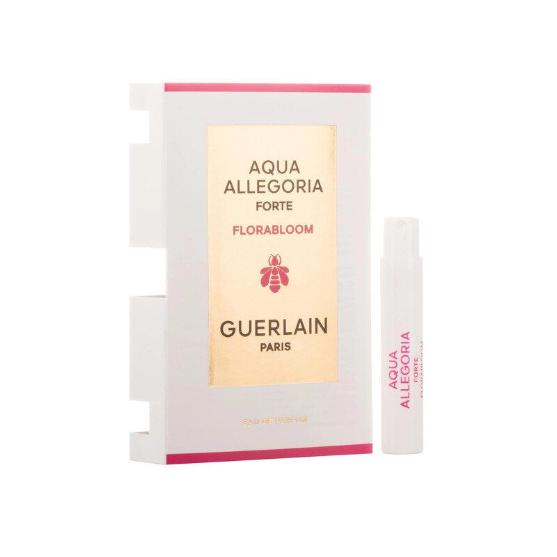 Парфюмерная вода Guerlain Aqua Allegoria Florabloom Forte миниатюра 1 мл / Пробник духов Герлен Аква Аллегория Флораблум Форте